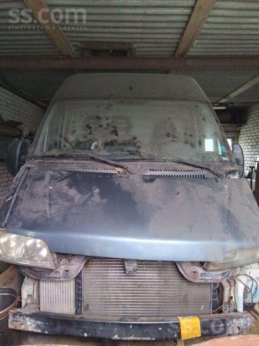 Grey Citroen Jumper 2006 in Liepaja, with an engine capacity of 2.20 L and mileage of 0 thousand km for 500 €, photo 1 on AUTOMOTO.COM.LV