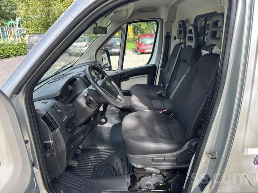 Pelēks Citroen Jumper 2016 Jelgava, ar dzinēja tilpumu 2.20 L un nobraukumu 225 tūkst. km par 6550 €, foto 10 vietnē AUTOMOTO.COM.LV
