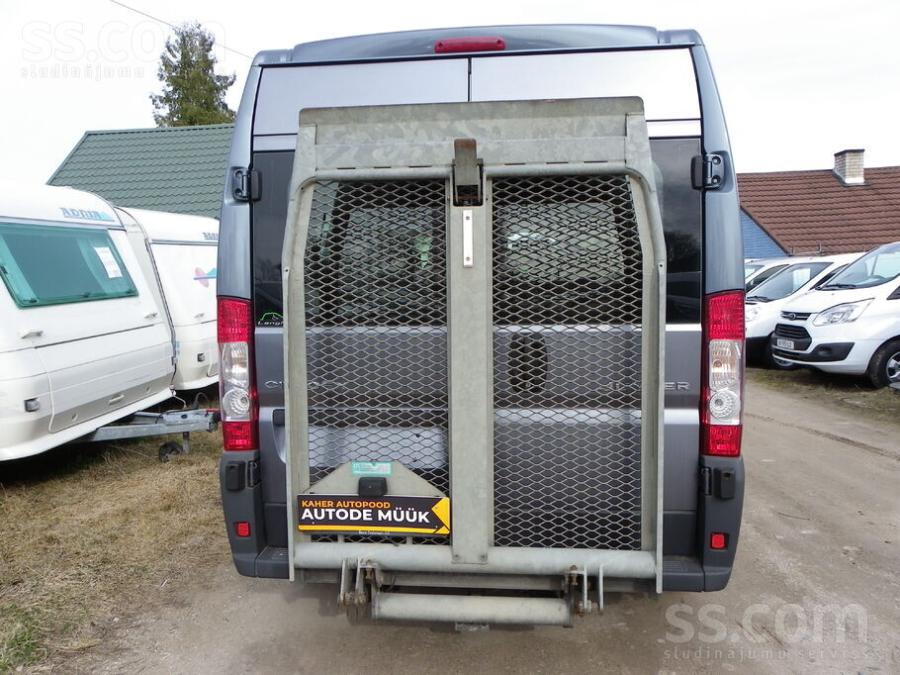 Grey Citroen Jumper 2011 in Valka, with an engine capacity of 2.20 L and mileage of 170 thousand km for 8900 €, photo 8 on AUTOMOTO.COM.LV