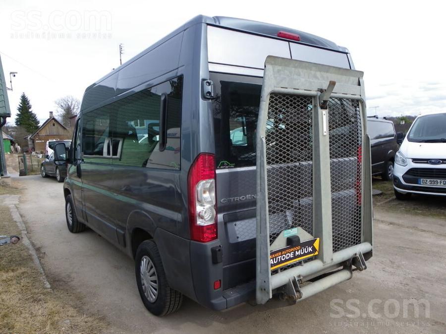 Grey Citroen Jumper 2011 in Valka, with an engine capacity of 2.20 L and mileage of 170 thousand km for 8900 €, photo 9 on AUTOMOTO.COM.LV