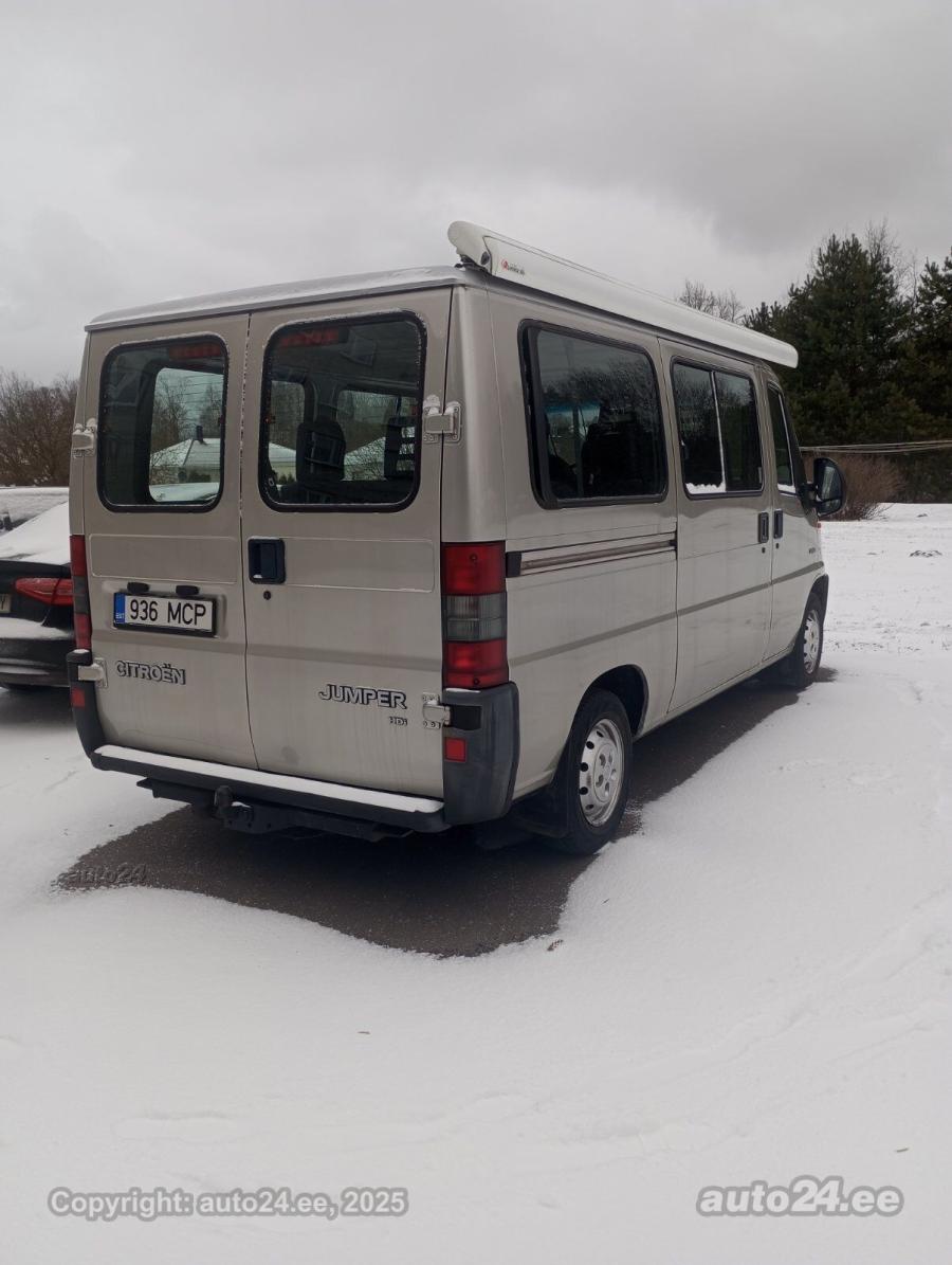 Pelēks Citroen Jumper 2001 Tallina, ar dzinēja tilpumu 2.80 L un nobraukumu 186 tūkst. km par 2800 €, foto 4 vietnē AUTOMOTO.COM.LV