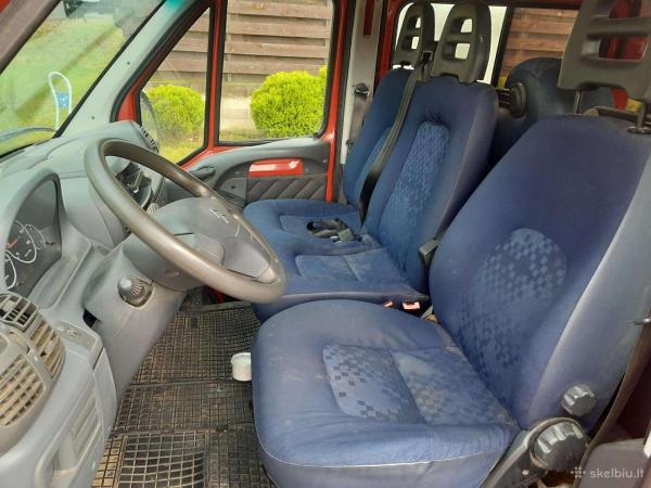 Sarkans Citroen Jumper 2005 Alīta, ar dzinēja tilpumu 2.00 L un nobraukumu 188 tūkst. km par 2500 €, foto 6 vietnē AUTOMOTO.COM.LV