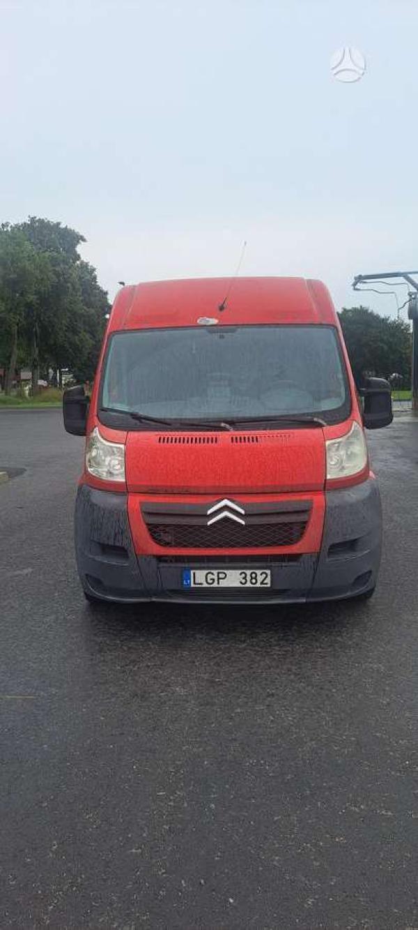 Sarkans Citroen Jumper 2007 Jonava, ar dzinēja tilpumu 3.00 L un nobraukumu 440 tūkst. km par 3570 €, foto 2 vietnē AUTOMOTO.COM.LV