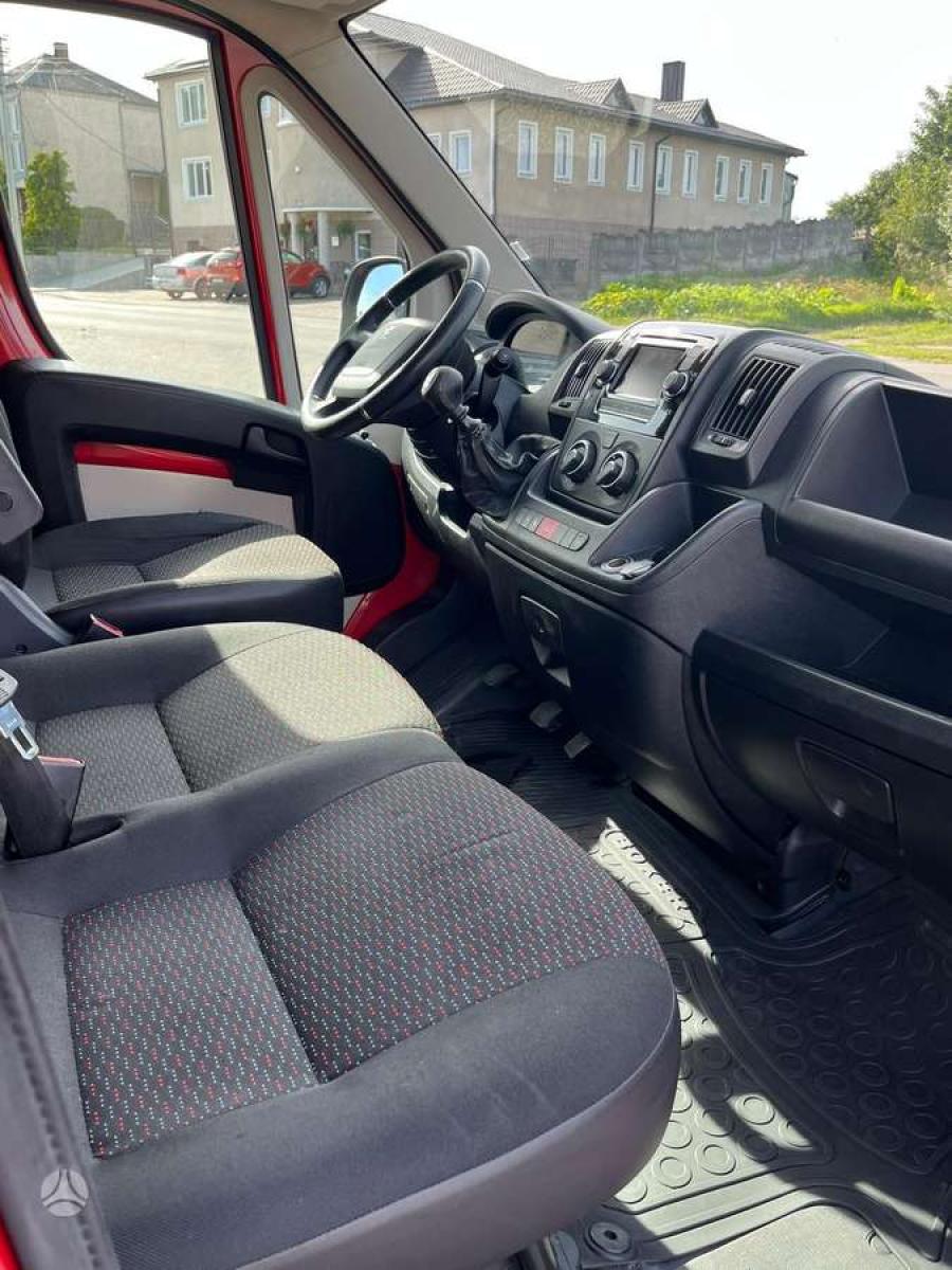Sarkans Citroen Jumper 2014 Šilalė, ar dzinēja tilpumu 2.20 L un nobraukumu 186 tūkst. km par 6990 €, foto 14 vietnē AUTOMOTO.COM.LV