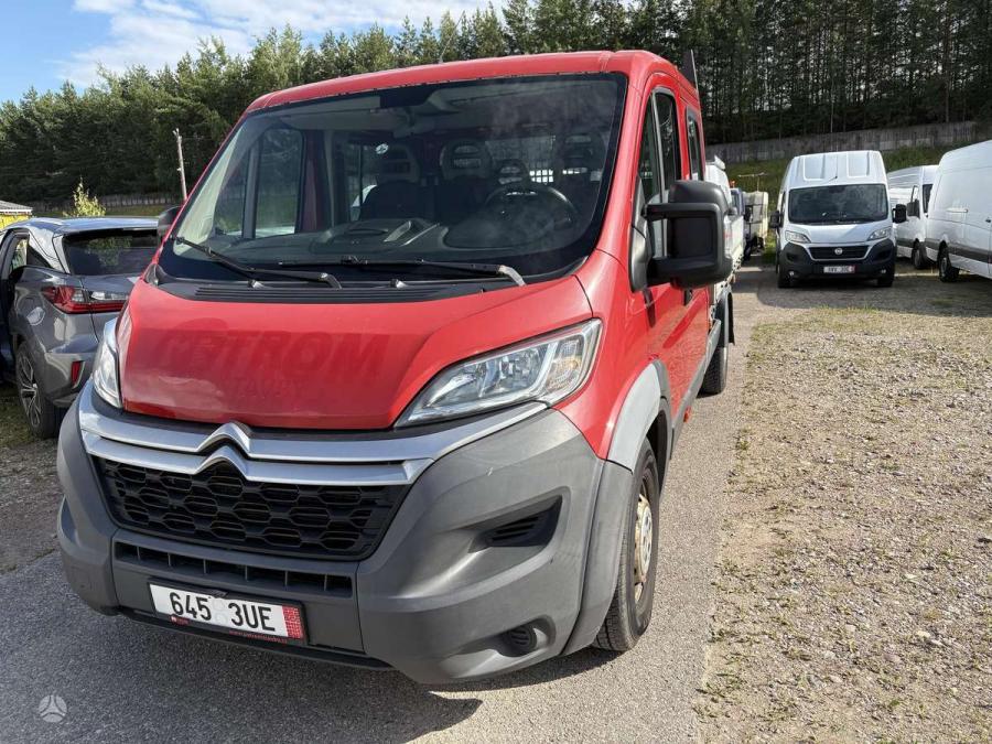 Sarkans Citroen Jumper 2015 Viļņa, ar dzinēja tilpumu 2.20 L un nobraukumu 286 tūkst. km par 6700 €, foto 4 vietnē AUTOMOTO.COM.LV
