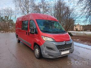 Red Citroen Jumper 2016 in Ogre, with an engine capacity of 2.20 L and mileage of 0 thousand km for 9000 €, photo 7 on AUTOMOTO.COM.LV