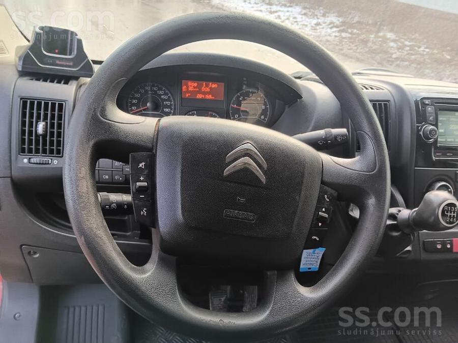 Red Citroen Jumper 2016 in Ogre, with an engine capacity of 2.20 L and mileage of 0 thousand km for 9000 €, photo 12 on AUTOMOTO.COM.LV