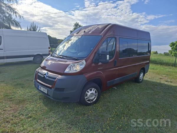 Sarkans Citroen Jumper 2008 Daugavpils, ar dzinēja tilpumu 2.20 L un nobraukumu 373 tūkst. km par 6000 €, foto 1 vietnē AUTOMOTO.COM.LV