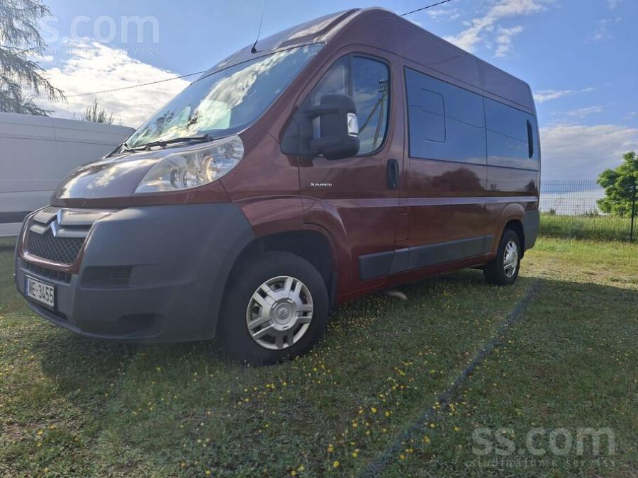 Sarkans Citroen Jumper 2008 Daugavpils, ar dzinēja tilpumu 2.20 L un nobraukumu 373 tūkst. km par 6000 €, foto 5 vietnē AUTOMOTO.COM.LV