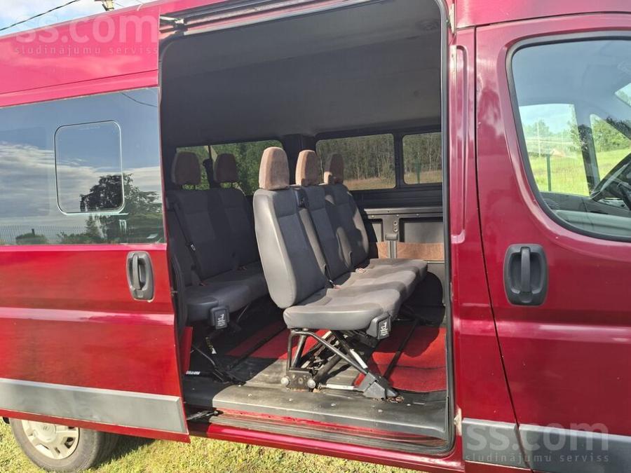 Sarkans Citroen Jumper 2008 Daugavpils, ar dzinēja tilpumu 2.20 L un nobraukumu 373 tūkst. km par 6000 €, foto 8 vietnē AUTOMOTO.COM.LV