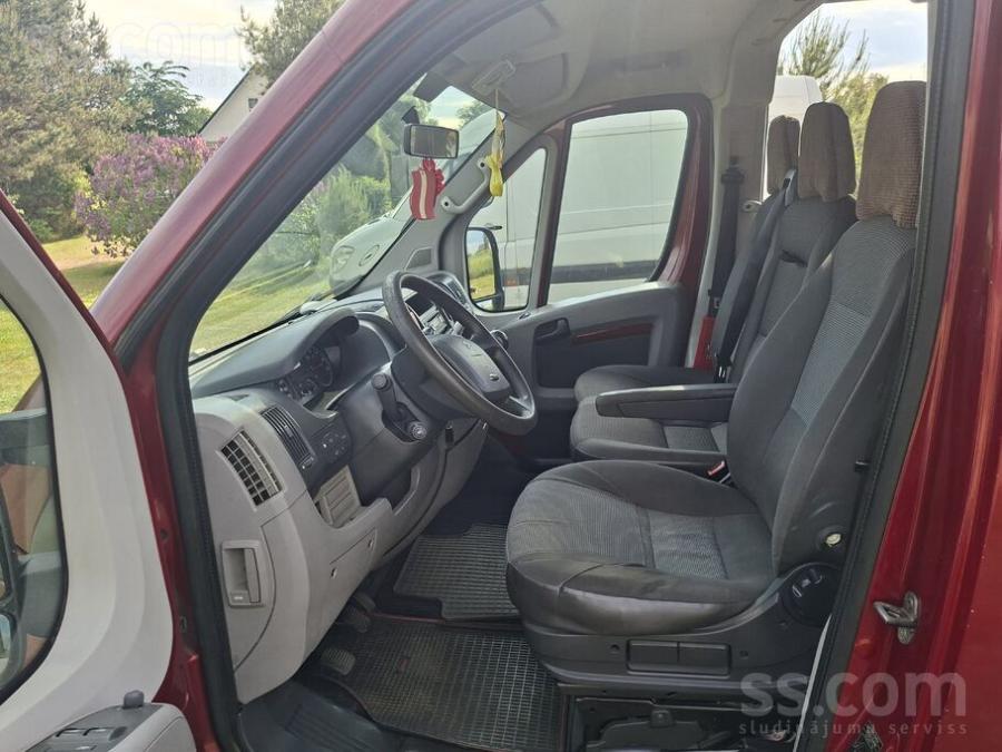 Sarkans Citroen Jumper 2008 Daugavpils, ar dzinēja tilpumu 2.20 L un nobraukumu 373 tūkst. km par 6000 €, foto 10 vietnē AUTOMOTO.COM.LV