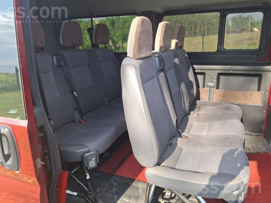 Sarkans Citroen Jumper 2008 Daugavpils, ar dzinēja tilpumu 2.20 L un nobraukumu 373 tūkst. km par 6000 €, foto 13 vietnē AUTOMOTO.COM.LV