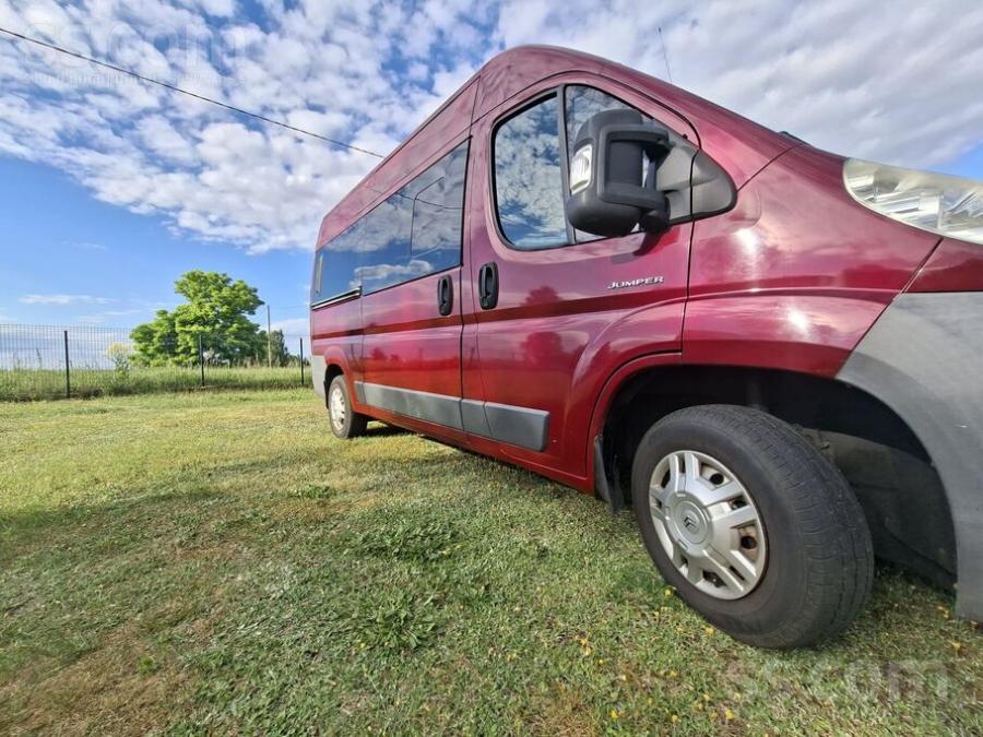 Sarkans Citroen Jumper 2008 Daugavpils, ar dzinēja tilpumu 2.20 L un nobraukumu 373 tūkst. km par 6000 €, foto 14 vietnē AUTOMOTO.COM.LV