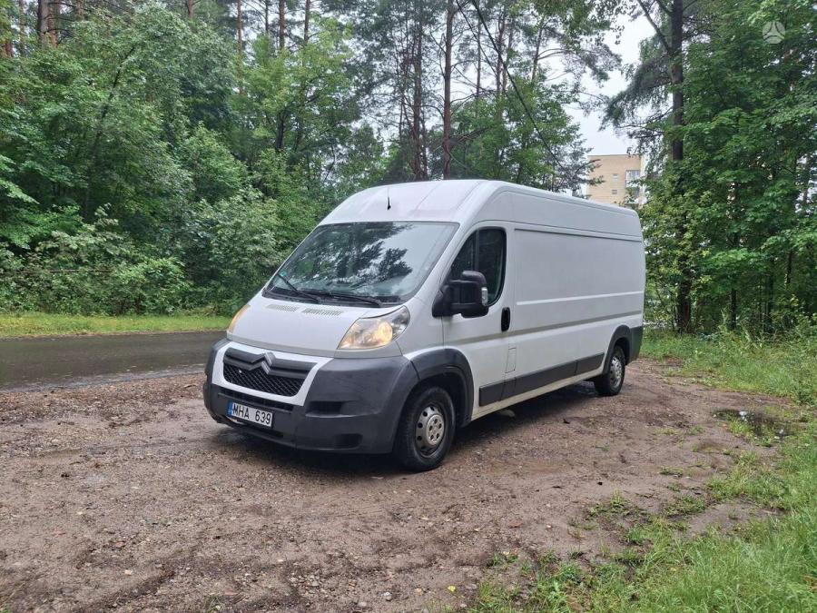 Balts Citroen Jumper 2007 Viļņa, ar dzinēja tilpumu 2.20 L un nobraukumu 380 tūkst. km par 2950 €, foto 1 vietnē AUTOMOTO.COM.LV