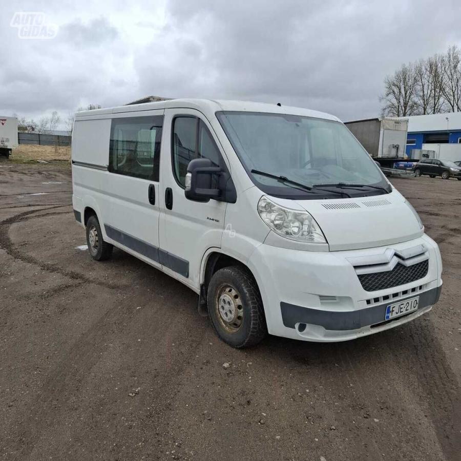 White Citroen Jumper 2009 in Raseiniai, with an engine capacity of 2.20 L and mileage of 338 thousand km for 2900 €, photo 1 on AUTOMOTO.COM.LV