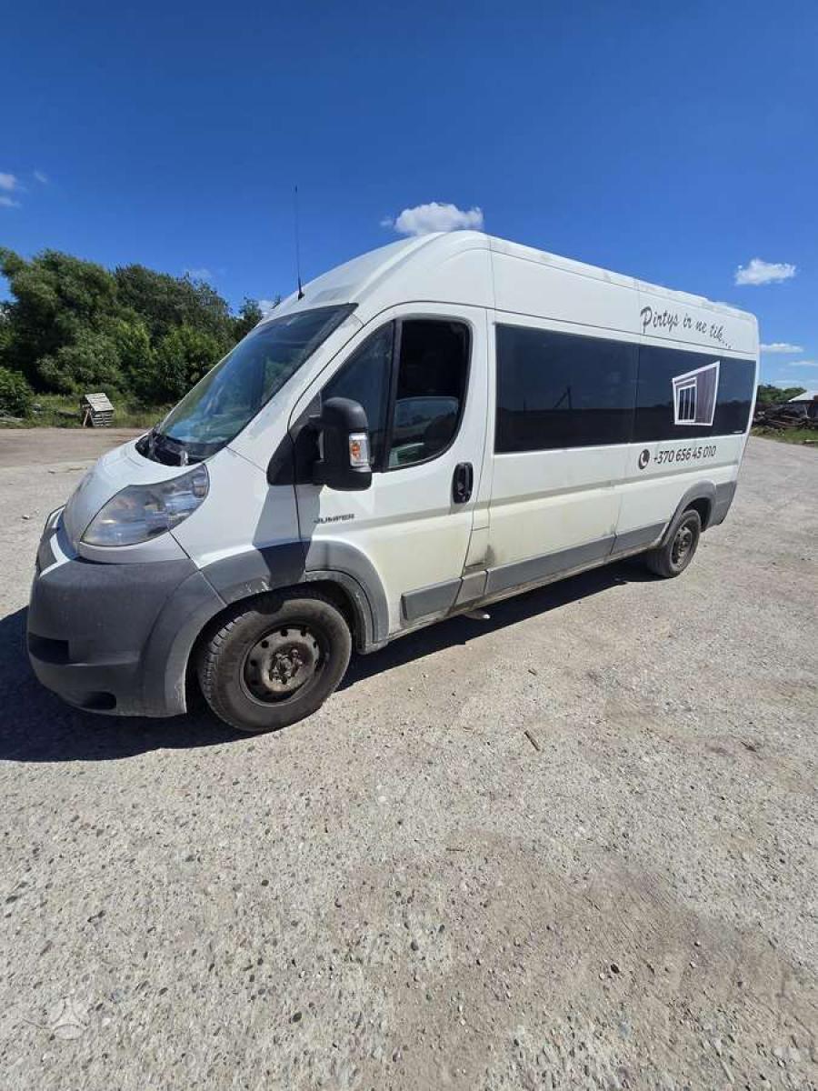 Balts Citroen Jumper 2009 Tauragė, ar dzinēja tilpumu 2.20 L un nobraukumu 450 tūkst. km par 3200 €, foto 3 vietnē AUTOMOTO.COM.LV
