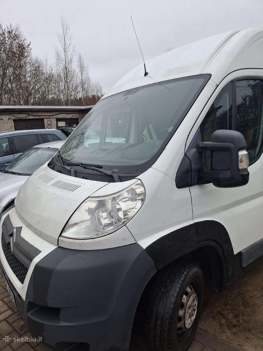 Balts Citroen Jumper 2010 Kauņa, ar dzinēja tilpumu 2.20 L un nobraukumu 366 tūkst. km par 3100 €, foto 1 vietnē AUTOMOTO.COM.LV