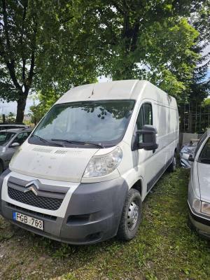 White Citroen Jumper 2011 in Plunge, with an engine capacity of 2.20 L and mileage of 250 thousand km for 1100 €, photo  on AUTOMOTO.COM.LV