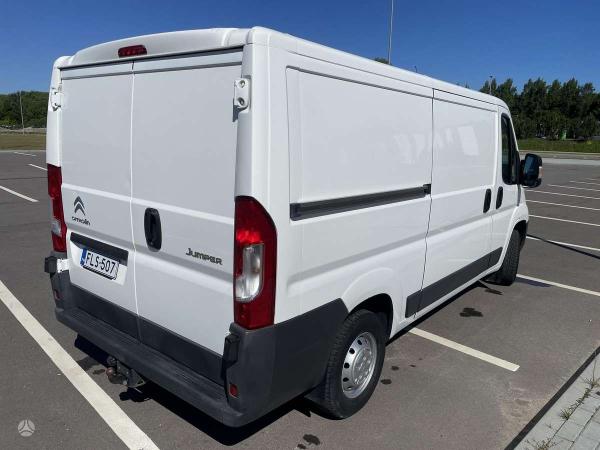 White Citroen Jumper 2015 in Klaipeda, with an engine capacity of 2.20 L and mileage of 250 thousand km for 6800 €, photo 5 on AUTOMOTO.COM.LV