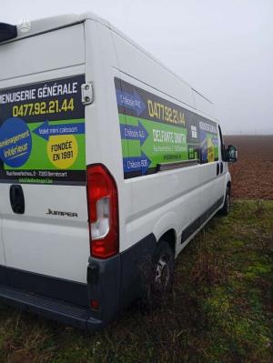White Citroen Jumper 2017 in Taurage, with an engine capacity of 2.20 L and mileage of 340 thousand km for 5800 €, photo 3 on AUTOMOTO.COM.LV