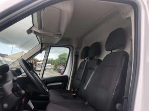 White Citroen Jumper 2021 in Klaipeda, with an engine capacity of 2.20 L and mileage of 129 thousand km for 12900 €, photo 24 on AUTOMOTO.COM.LV