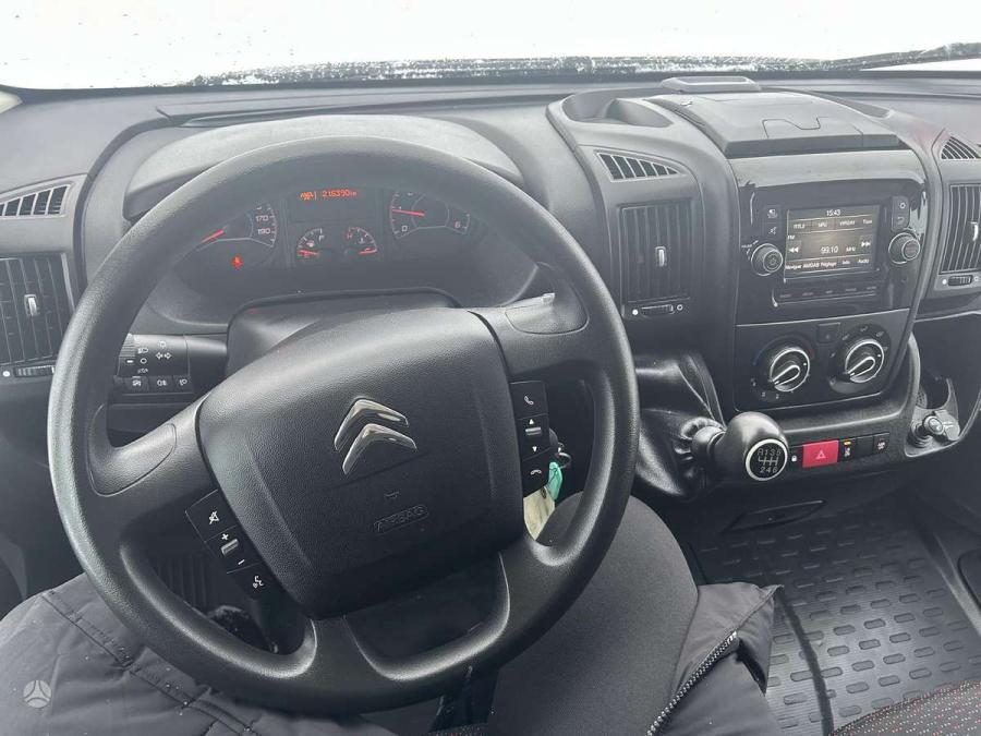 Balts Citroen Jumper 2022 Kauņa, ar dzinēja tilpumu 2.20 L un nobraukumu 216 tūkst. km par 11250 €, foto 12 vietnē AUTOMOTO.COM.LV