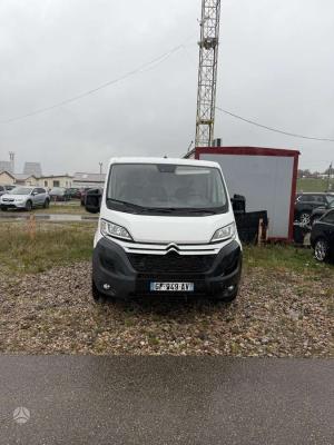 White Citroen Jumper 2022 in Vilnius, with an engine capacity of 2.18 L and mileage of 107 thousand km for 7684 €, photo  on AUTOMOTO.COM.LV