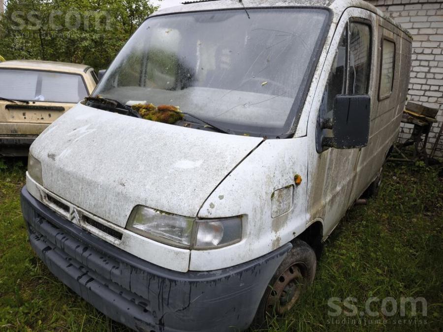 White Citroen Jumper 1998 in Gulbene, with an engine capacity of 1.90 L and mileage of 345 thousand km for 500 €, photo 3 on AUTOMOTO.COM.LV