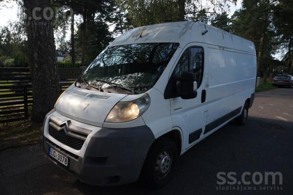 Balts Citroen Jumper 2006 Jūrmala, ar dzinēja tilpumu 2.20 L un nobraukumu 211 tūkst. km par 1995 €, foto 1 vietnē AUTOMOTO.COM.LV