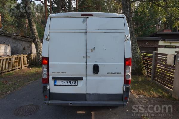 Balts Citroen Jumper 2006 Jūrmala, ar dzinēja tilpumu 2.20 L un nobraukumu 211 tūkst. km par 1995 €, foto 8 vietnē AUTOMOTO.COM.LV