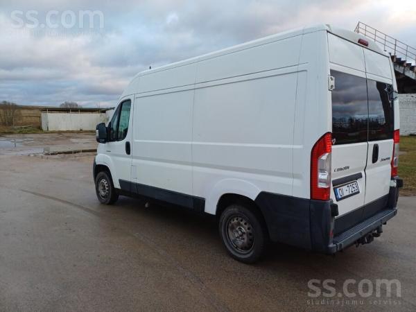 White Citroen Jumper 2007 in Bauska, with an engine capacity of 2.20 L and mileage of 192 thousand km for 4000 €, photo 5 on AUTOMOTO.COM.LV