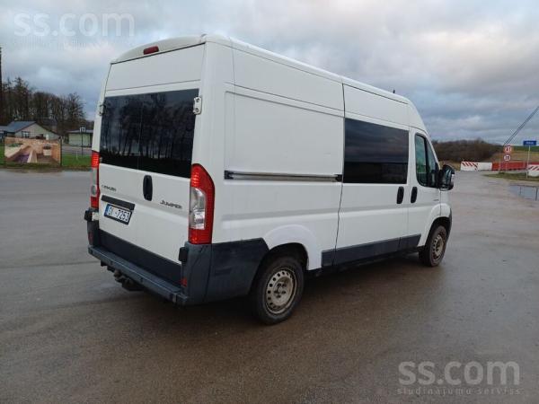 White Citroen Jumper 2007 in Bauska, with an engine capacity of 2.20 L and mileage of 192 thousand km for 4000 €, photo 6 on AUTOMOTO.COM.LV