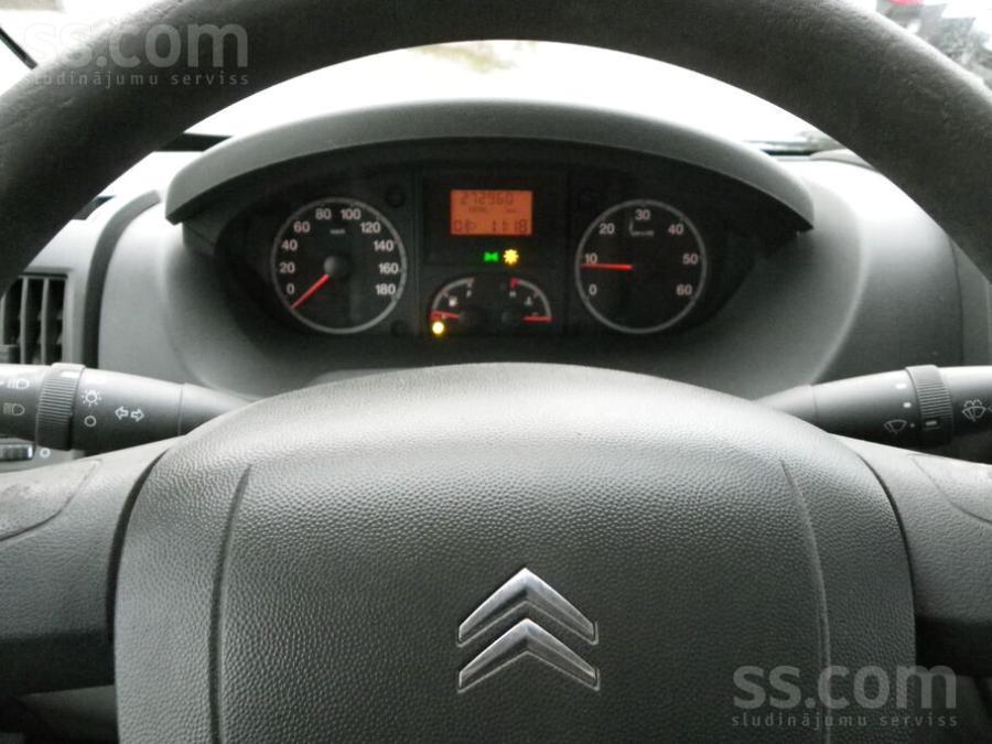 Balts Citroen Jumper 2007 Valka, ar dzinēja tilpumu 2.20 L un nobraukumu 272 tūkst. km par 3700 €, foto 9 vietnē AUTOMOTO.COM.LV