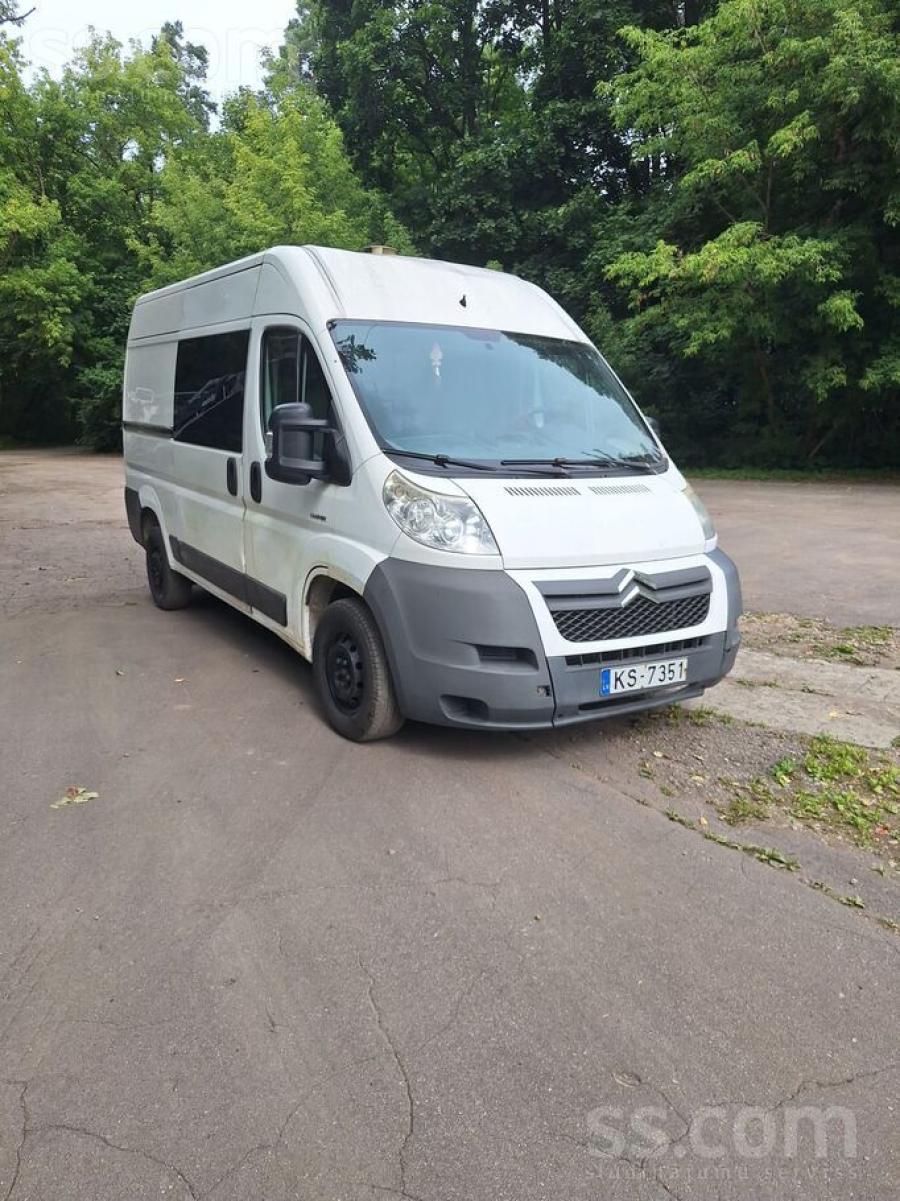 Balts Citroen Jumper 2007 Rīga, ar dzinēja tilpumu 2.20 L un nobraukumu 298 tūkst. km par 2690 €, foto 9 vietnē AUTOMOTO.COM.LV