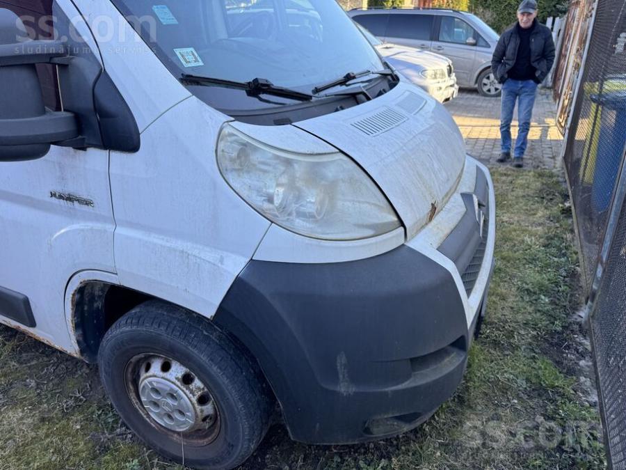 Balts Citroen Jumper 2008 Jelgava, ar dzinēja tilpumu 2.20 L un nobraukumu 246 tūkst. km par 2200 €, foto 4 vietnē AUTOMOTO.COM.LV