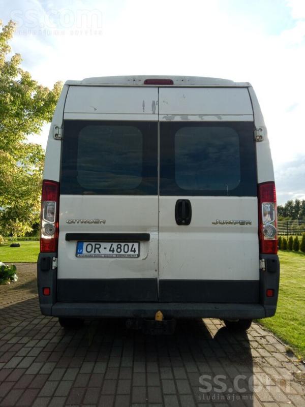 Balts Citroen Jumper 2011 Rīga, ar dzinēja tilpumu 2.20 L un nobraukumu 247 tūkst. km par 2300 €, foto 3 vietnē AUTOMOTO.COM.LV