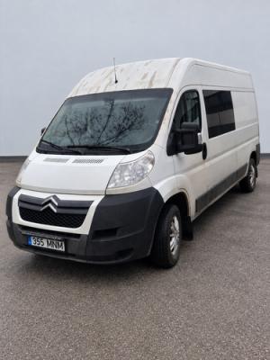 Balts Citroen Jumper 2011 Tallina, ar dzinēja tilpumu 2.20 L un nobraukumu 255 tūkst. km par 5300 €, foto  vietnē AUTOMOTO.COM.LV
