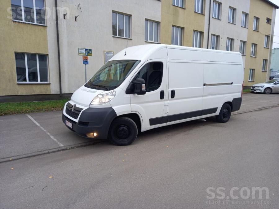 White Citroen Jumper 2013 in Riga, with an engine capacity of 3.00 L and mileage of 0 thousand km for 7599 €, photo 2 on AUTOMOTO.COM.LV