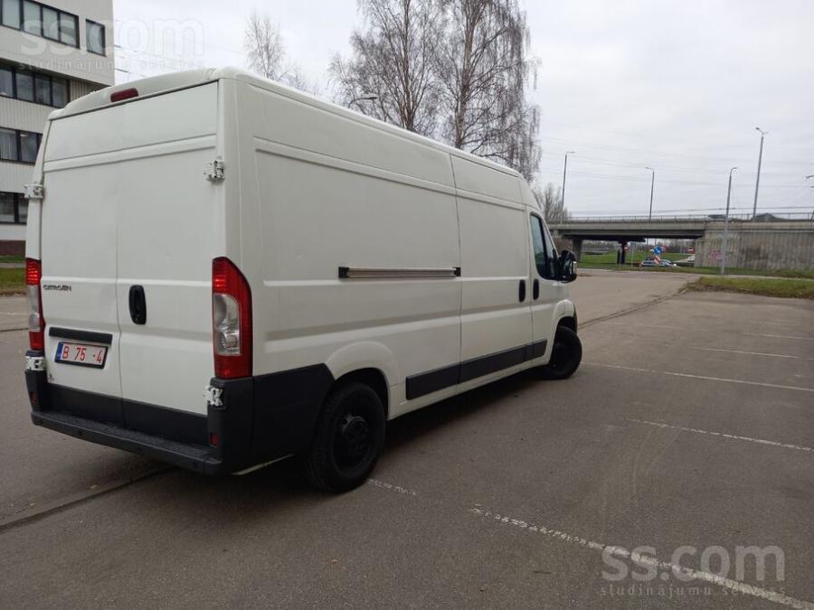 White Citroen Jumper 2013 in Riga, with an engine capacity of 3.00 L and mileage of 0 thousand km for 7599 €, photo 3 on AUTOMOTO.COM.LV