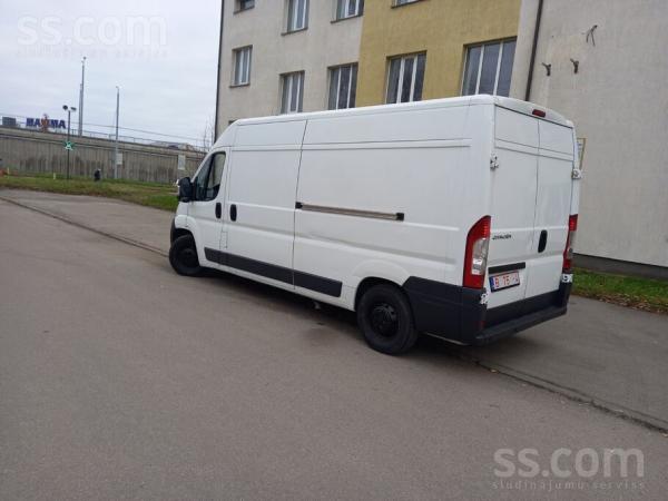White Citroen Jumper 2013 in Riga, with an engine capacity of 3.00 L and mileage of 0 thousand km for 7599 €, photo 4 on AUTOMOTO.COM.LV