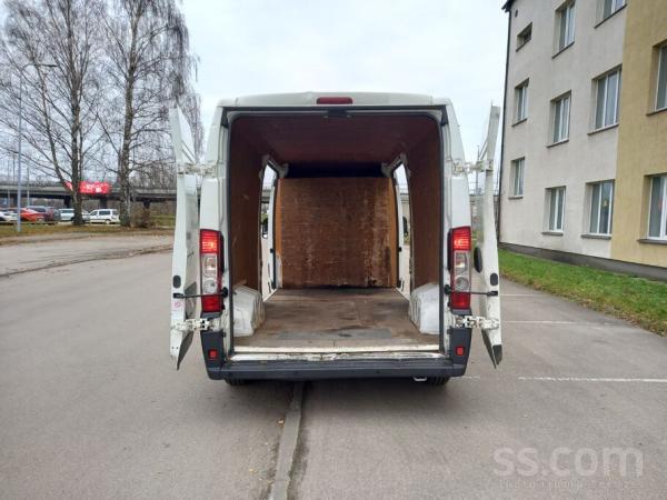 White Citroen Jumper 2013 in Riga, with an engine capacity of 3.00 L and mileage of 0 thousand km for 7599 €, photo 10 on AUTOMOTO.COM.LV