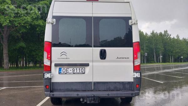 White Citroen Jumper 2016 in Aluksne, with an engine capacity of 2.20 L and mileage of 0 thousand km for 6500 €, photo 7 on AUTOMOTO.COM.LV
