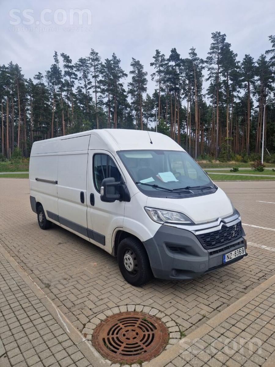 Balts Citroen Jumper 2016 Rīga, ar dzinēja tilpumu 2.20 L un nobraukumu 480 tūkst. km par 2990 €, foto 1 vietnē AUTOMOTO.COM.LV