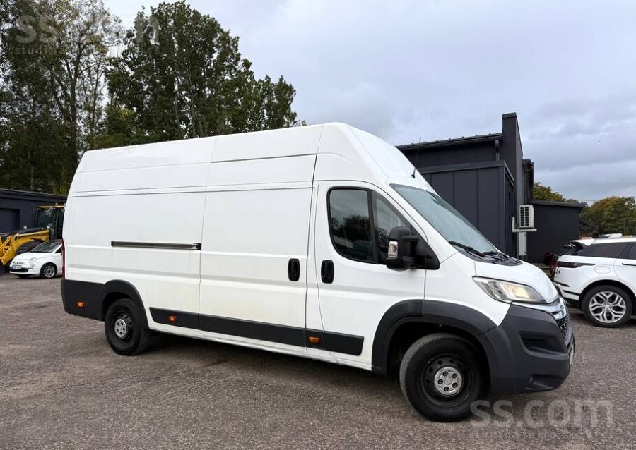 Balts Citroen Jumper 2016 Tallina, ar dzinēja tilpumu 2.20 L un nobraukumu 360 tūkst. km par 7499 €, foto 9 vietnē AUTOMOTO.COM.LV