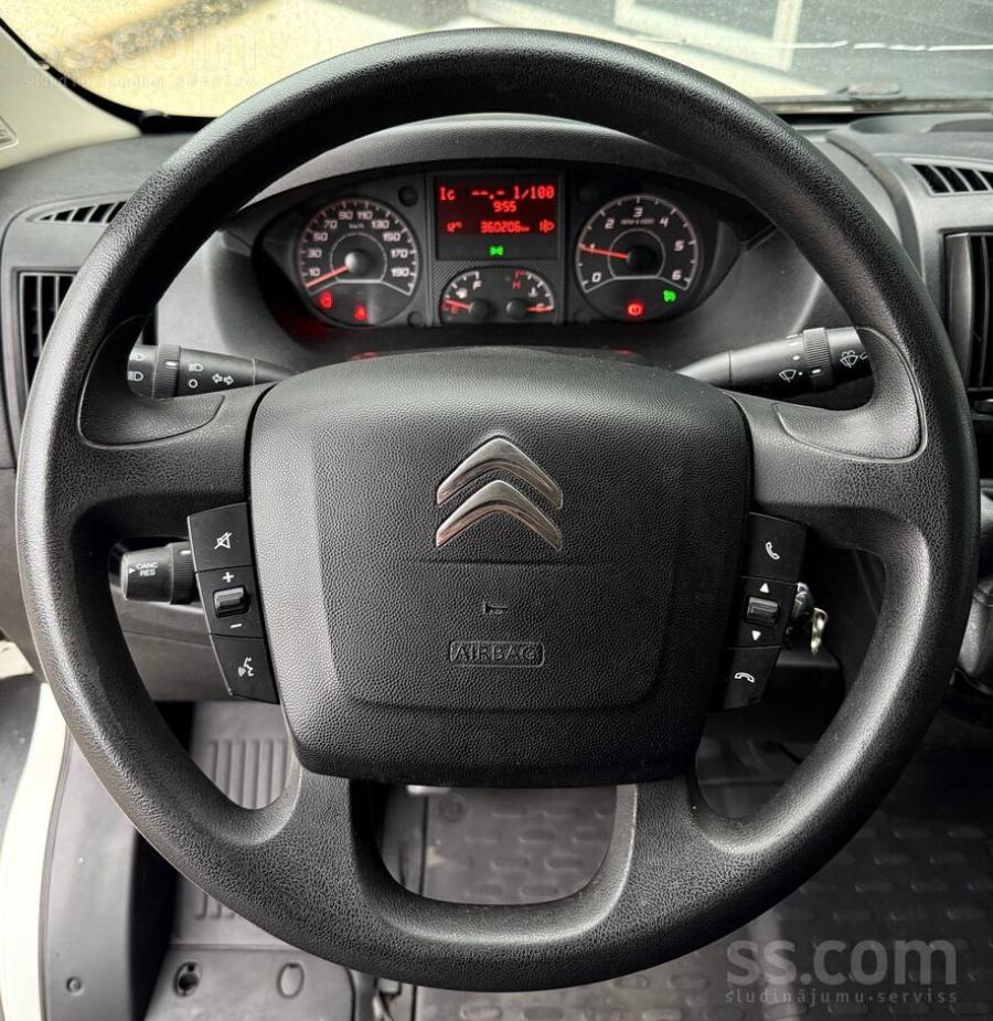 Balts Citroen Jumper 2016 Tallina, ar dzinēja tilpumu 2.20 L un nobraukumu 360 tūkst. km par 7499 €, foto 22 vietnē AUTOMOTO.COM.LV