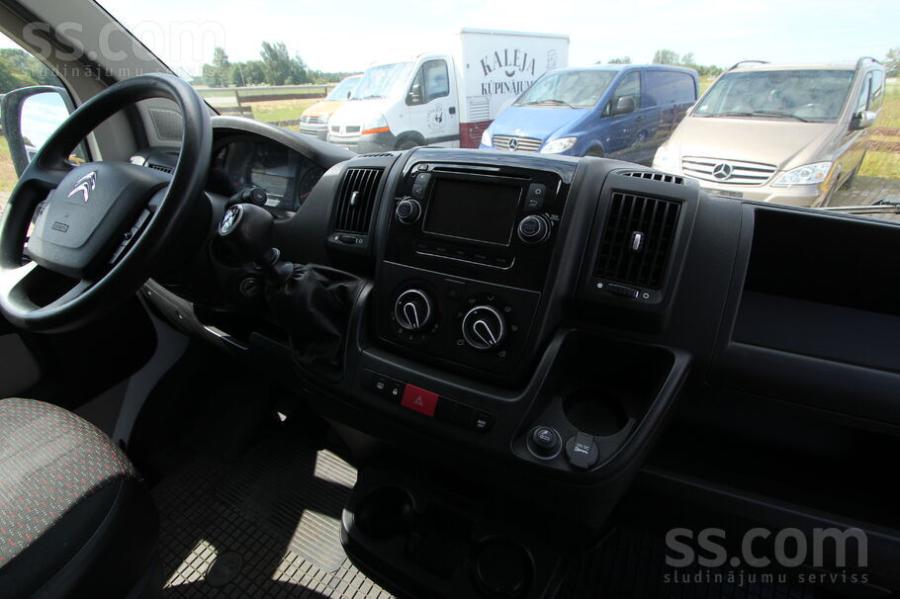 Balts Citroen Jumper 2017 Liepāja, ar dzinēja tilpumu 2.00 L un nobraukumu 144 tūkst. km par 9900 €, foto 9 vietnē AUTOMOTO.COM.LV