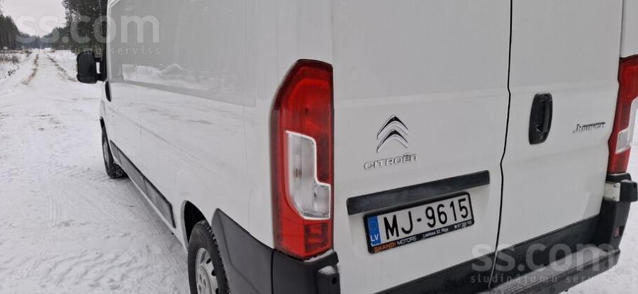 Balts Citroen Jumper 2018 Talsi, ar dzinēja tilpumu 2.00 L un nobraukumu 221 tūkst. km par 9700 €, foto 4 vietnē AUTOMOTO.COM.LV