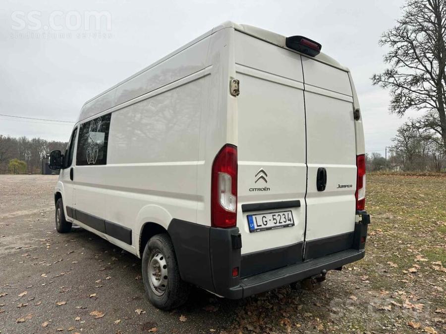 Balts Citroen Jumper 2018 Aizkraukle, ar dzinēja tilpumu 2.00 L un nobraukumu 204 tūkst. km par 13100 €, foto 4 vietnē AUTOMOTO.COM.LV