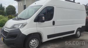 White Citroen Jumper 2019 in Riga, with an engine capacity of 2.00 L and mileage of 242 thousand km for 9200 €, photo  on AUTOMOTO.COM.LV