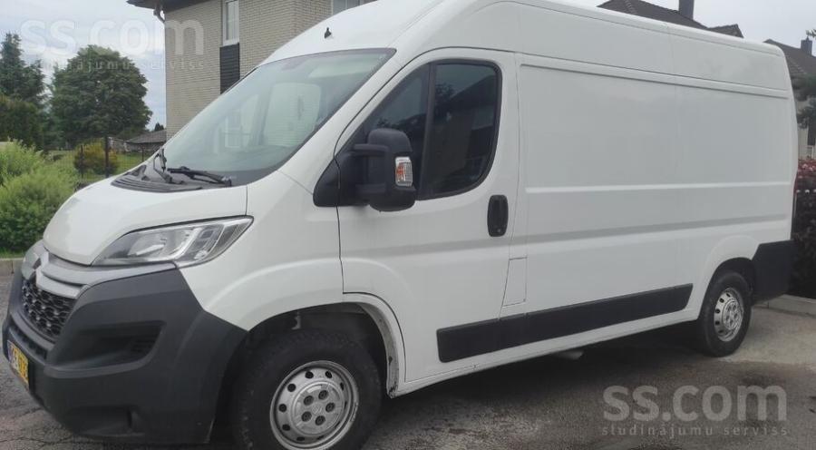 Balts Citroen Jumper 2019 Rīga, ar dzinēja tilpumu 2.00 L un nobraukumu 242 tūkst. km par 9200 €, foto 1 vietnē AUTOMOTO.COM.LV